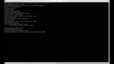 How To Encrypt Device With Dm Crypt Youtube