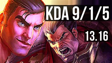 JAYCE Vs DARIUS TOP Godlike Games EUW Master YouTube