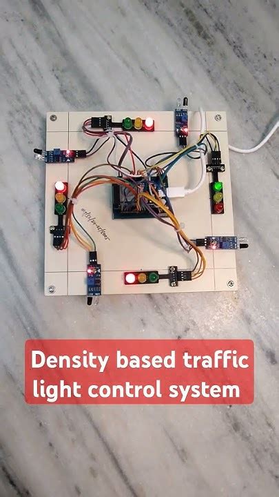 Density based traffic light control system #independenceday - YouTube