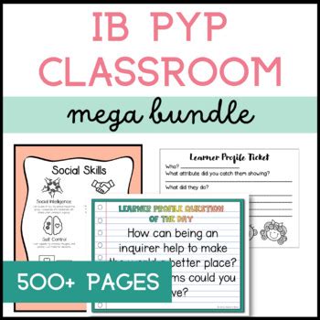 IB PYP Classroom Mega Bundle By Miss Katie S Klass TpT
