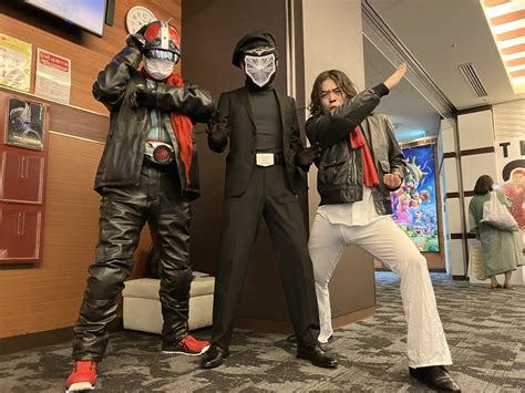 シン仮免ライダー隼 ゴールド免許 on Twitter バルト9シン仮面ライダー発声可能上映会 木梨猛 仮面ノリダーとショッカー
