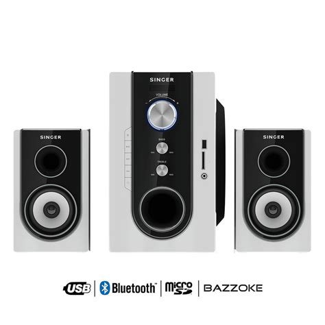 Singer Mini Hi Fi Systems With Bluetooth 30 Wrms Spma9300 Sdp
