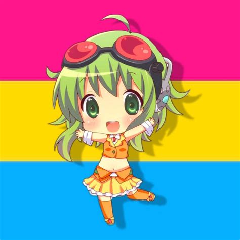 Gumi Pan Pride Profile Picture Vocaloid Profile Picture Pansexual Pride
