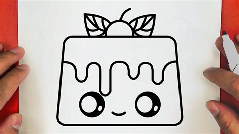 Como Desenhar Um Bolo Bonito Passo A Passo Jackdesenhoshow To Draw A