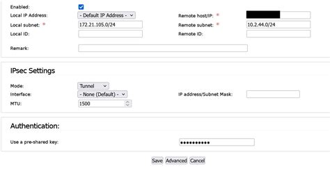 IPSec Local Subnet Differs From Green IPsec IPFire Community