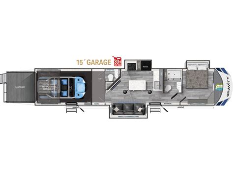 Gravity 3950 Toy Hauler Fifth Wheels By Heartland Build And Price