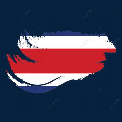 투명 한 배경에 고립 된 코스타리카의 국기 코스타리카의 국기 코스타리카 깃발 코스타리카 Png 일러스트 및 벡터 에 대한