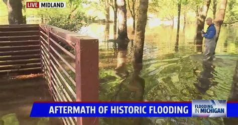 Michigan Flood Displaces Thousands Threatens Superfund Site