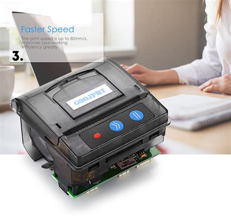 Goojprt Qr Mm Mini Embedded Micro Receipt Barcode Thermal Printer Rs Ttl Usb Panel
