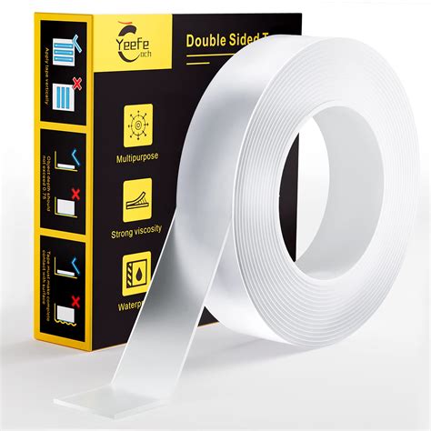 Yeefeoch Double Sided Tape Heavy Duty Adhesive Mounting Picture
