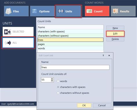 Is It Possible To Count Gross Lines In The Anycount Word Count Tool Translation Management