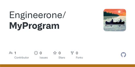 Github Engineeronemyprogram
