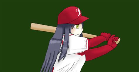 Pixiv女子プロ野球 【pgb】ただひたすらに、求めるは勝利の二文字 野村中務少輔のイラスト Pixiv