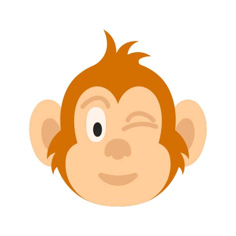 Winking Face Generic Color Fill Icon