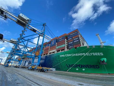 Malta Welcomes Cma Cgm Champs Elysee The Second New Container Vessel