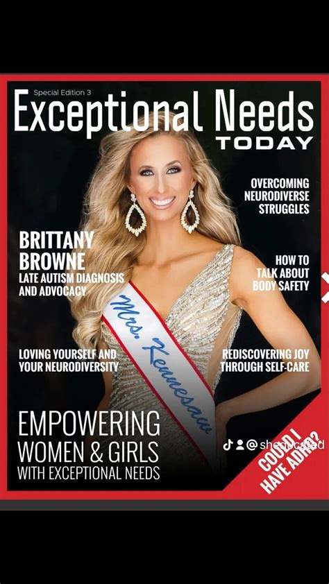 Very Excited For The Special Edition Of Exceptional Needs Today Magazine It Is A Pure Joy