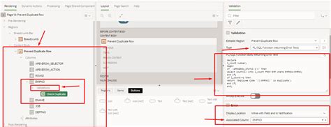 How To Prevent Duplicate Row Interactive Grid Oracle APEX Ontoor