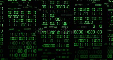 Animation Of Binary Coding And Data Processing Stock Video Video Of