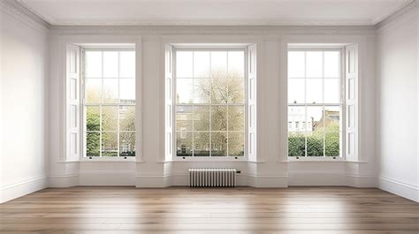 Premium Ai Image An Empty Modern Room In An Urban Apartment With