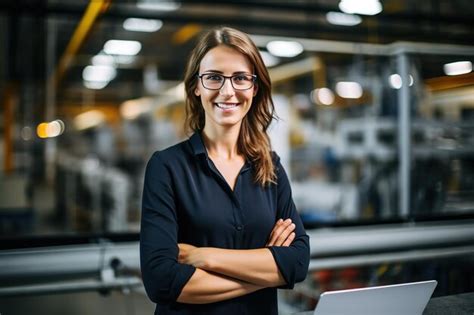 Premium Photo A Project Engineer Talks To A Female Operator