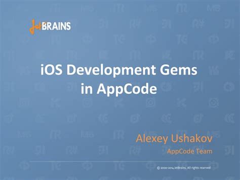 ios development gems in appcode ppt
