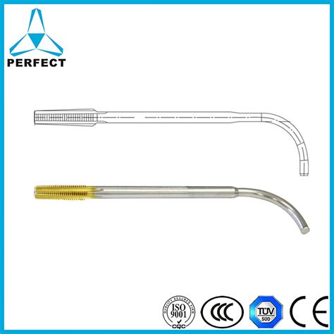 Industry Quality Bent Shank Hss Nut Tap For Nut Class 6 Threading