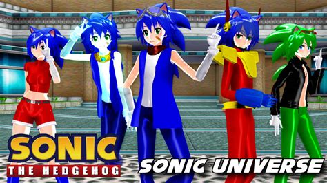 Mmdmodel Sonic Universe Human By Nerey006 On Deviantart