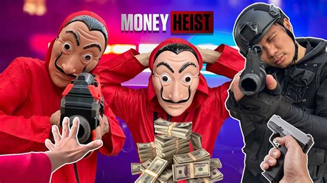 Money Heist Vs Police Bella Ciao Remix 19 Epic Parkour Pov Chase