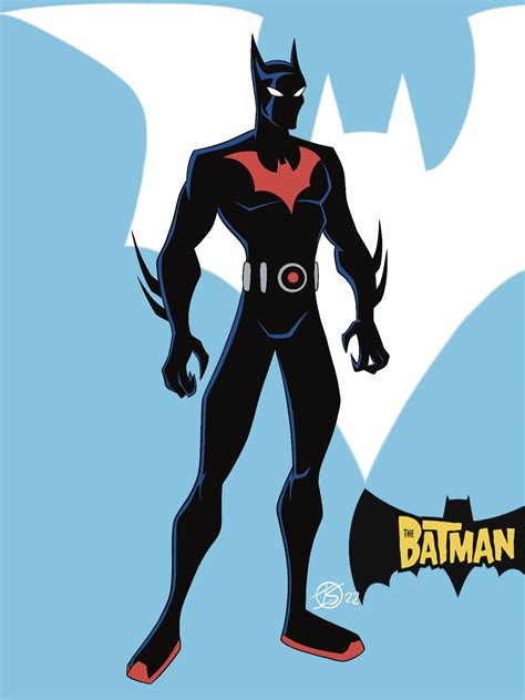 The Batman Beyond By Isaiahsimmonsartist On Deviantart