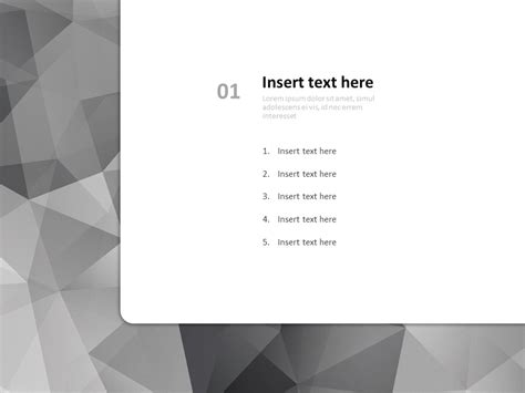 Monotone Triangle Pattern Free Presentation Templates