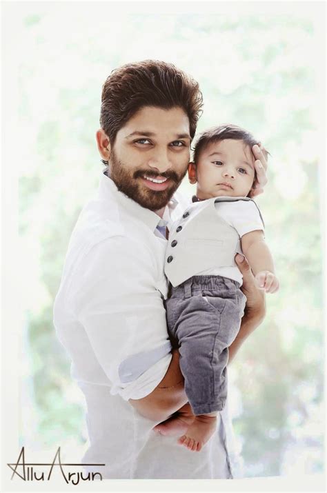 Allu Arjun With His Son Ayaan Spicy Photo Gallery And Latest Movie