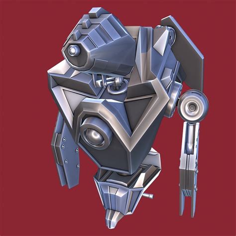 WIP Sci Fi Combat Robot Works In Progress Blender Artists Community