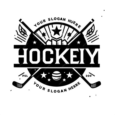 Premium Vector Ice Hockey Emblem And Logo Set Hockey Club Logo