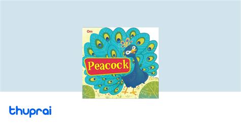 Buy Peacock Cutout Board Book In Nepal Thuprai