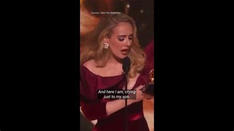 Adele Dedicates Grammy Win To Her Son Angelo Daily Telegraph