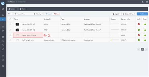 Assign A Location To An Item Itefy