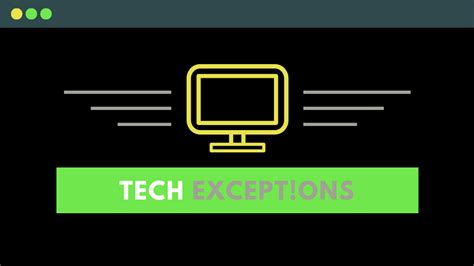 Tech Exceptions Microsoft Learn