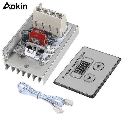 Ac 220v 80a 10000w High Power Digital Scr Pwm Motor Speed Controller