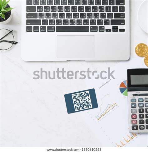 Online Payment Qr Code Concept Virtual Stock Photo Shutterstock