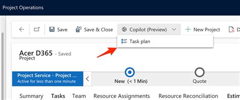 Create Project Plan Using Copilot In Project Operations D365 Demystified