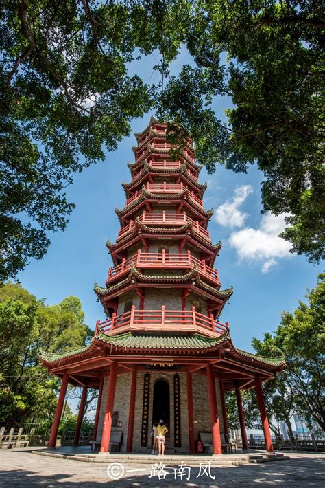 广州“天下天后第一宫”，依山傍海气势磅礴，看起来就像一座皇宫南沙建筑殿宇