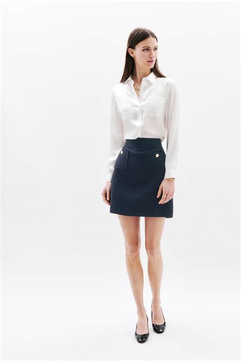 Janya1 Skirt Navy Blue Woman