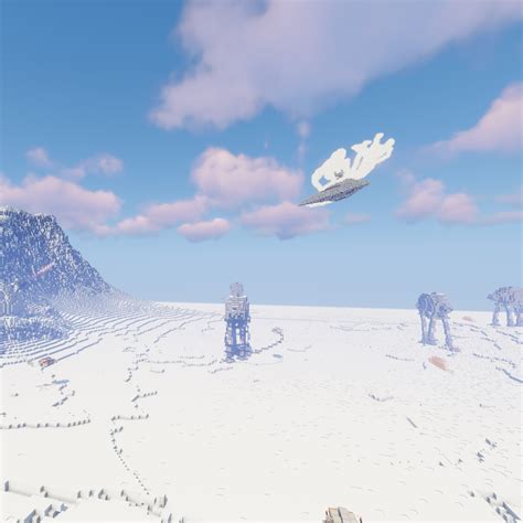 Hoth Echo Base Minecraft Map