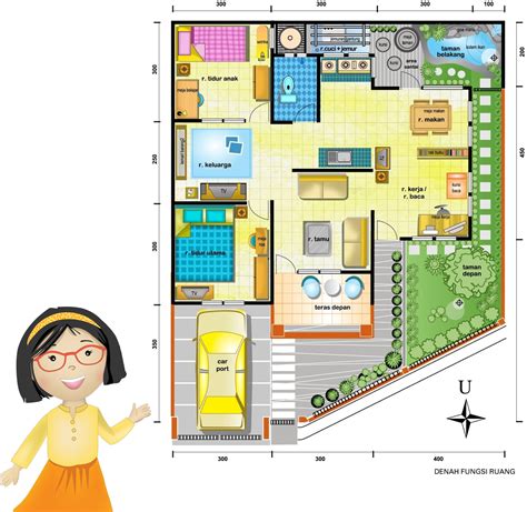 Inspirasi Gambar Denah Lingkungan Sekolah Terbaik Desain Rumah Porn
