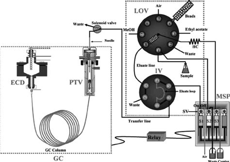 Schematic Illustration Of The Multisyringe Flow Based Bi Lov Setup Download Scientific Diagram