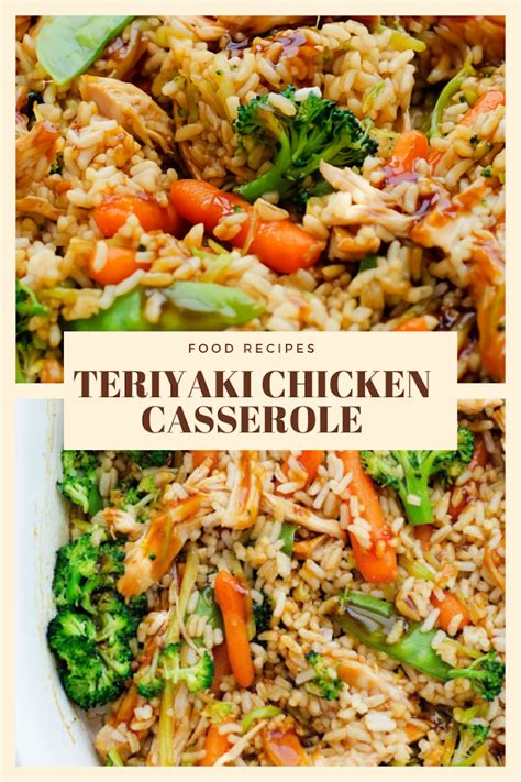 Teriyaki Chicken Casserole