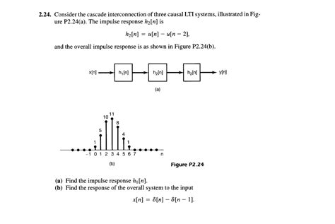 Solved 24 Consider The Cascade Interconnection Of Three