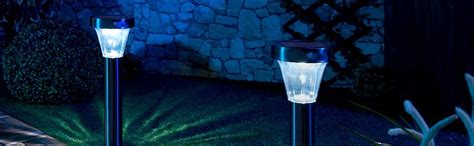 Lunartec Wegbeleuchtung Solar 2er Set Solar Wegeleuchte Edelstahl