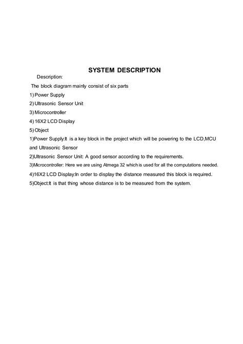 Ultrasonic Sensor Distance Calculate Doc