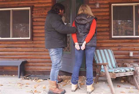 Dakkota Arrested At Her Property Part 1 Of 2 Gotcuffs At Bondage Metal Download Or Watch